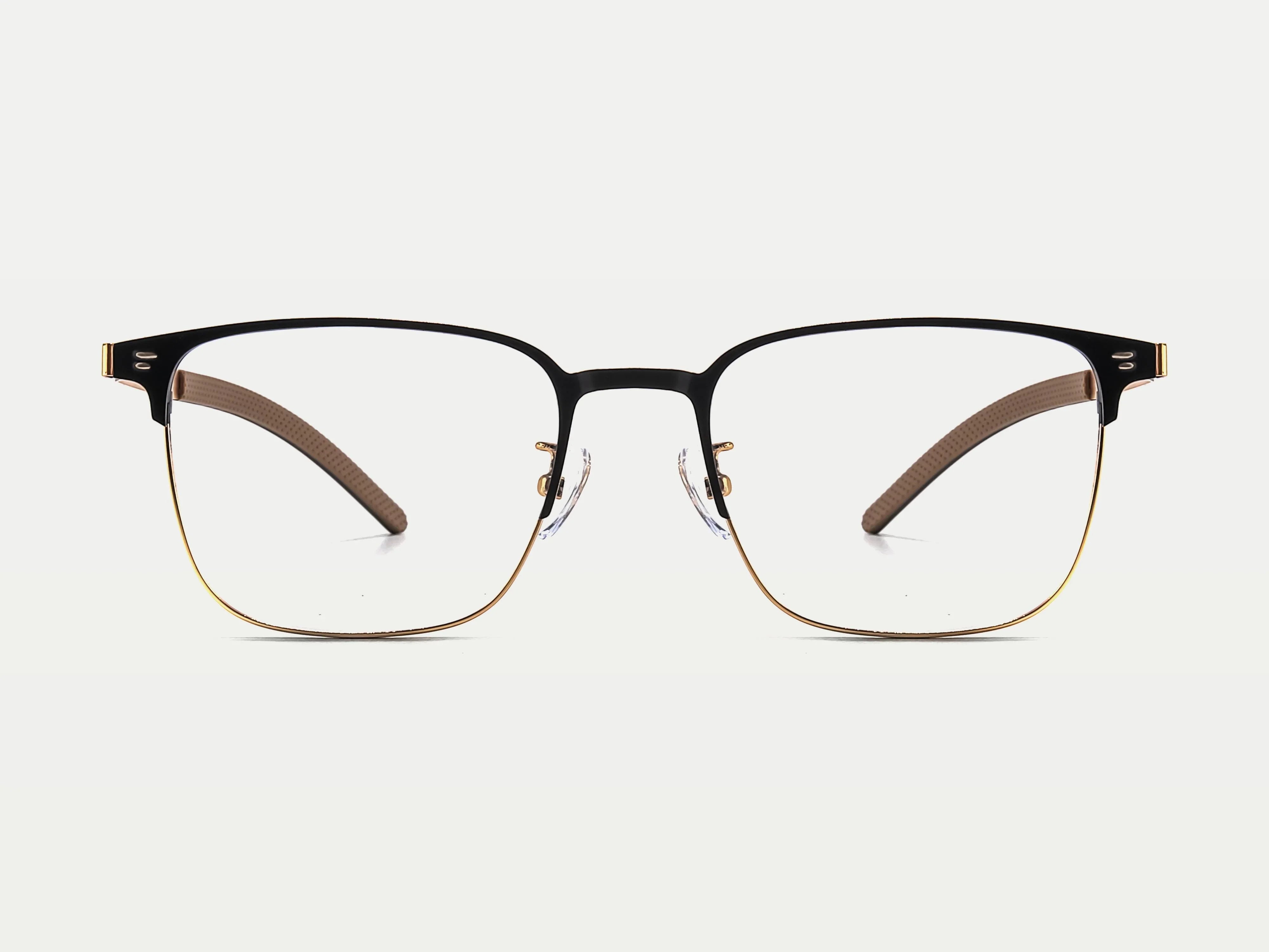 ZanyLen Men's 2024 New Arrival High-End Rectangle Titanium Eyeglasses ...